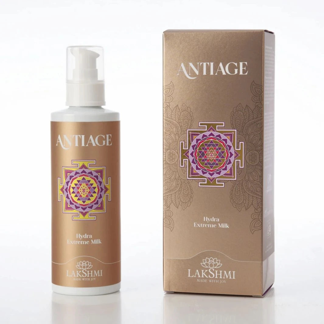 Lakshmi Antiage Latte Detergente Hydra Extreme Milk 200ml delicato ed idratante per pelle matura ...